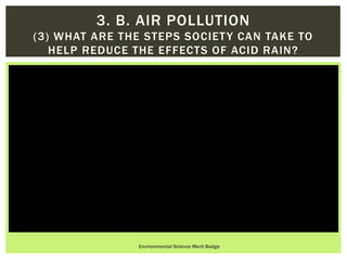 Environmental Science Merit Badge