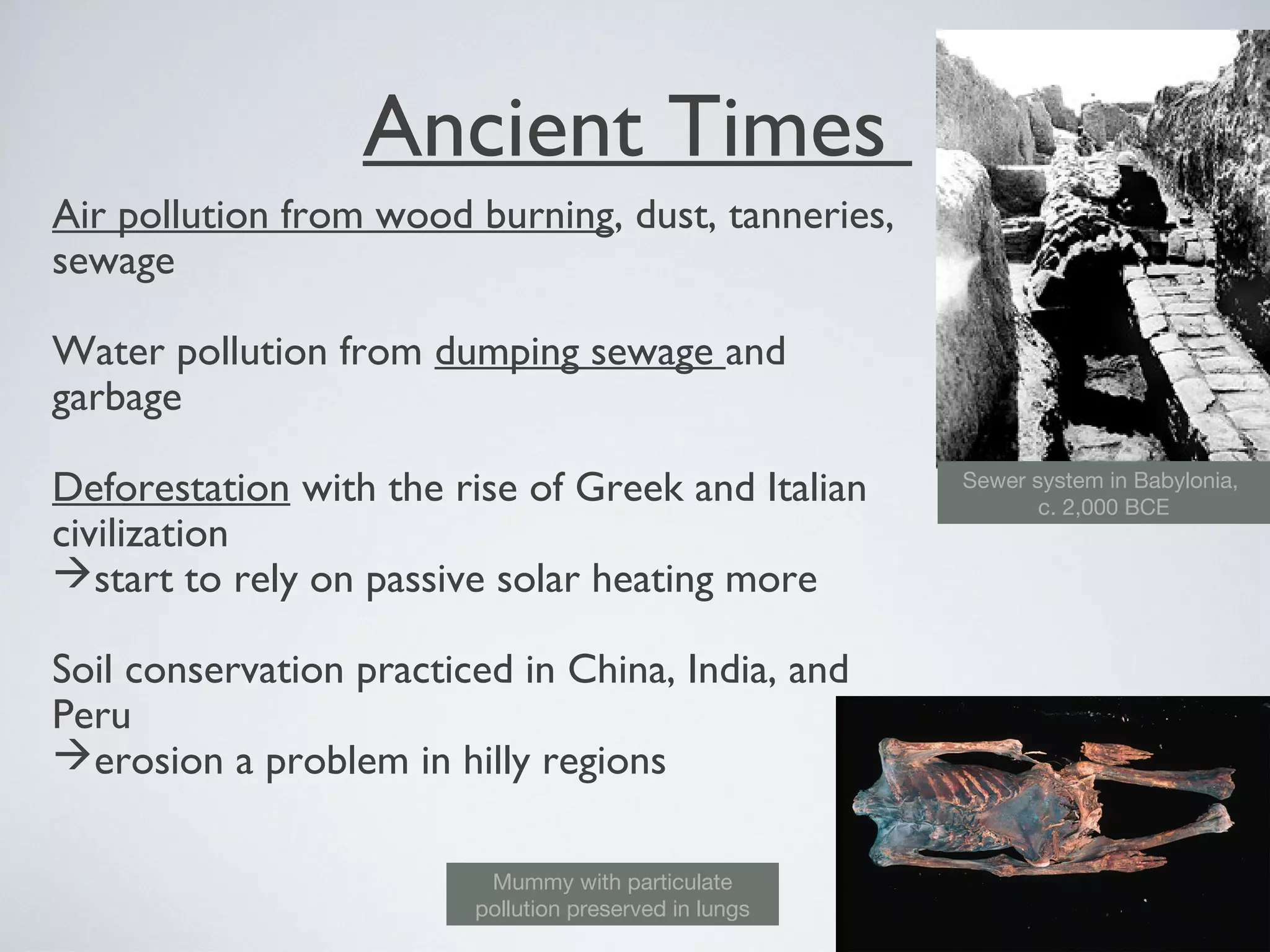 APES Environmental science timeline | PPT