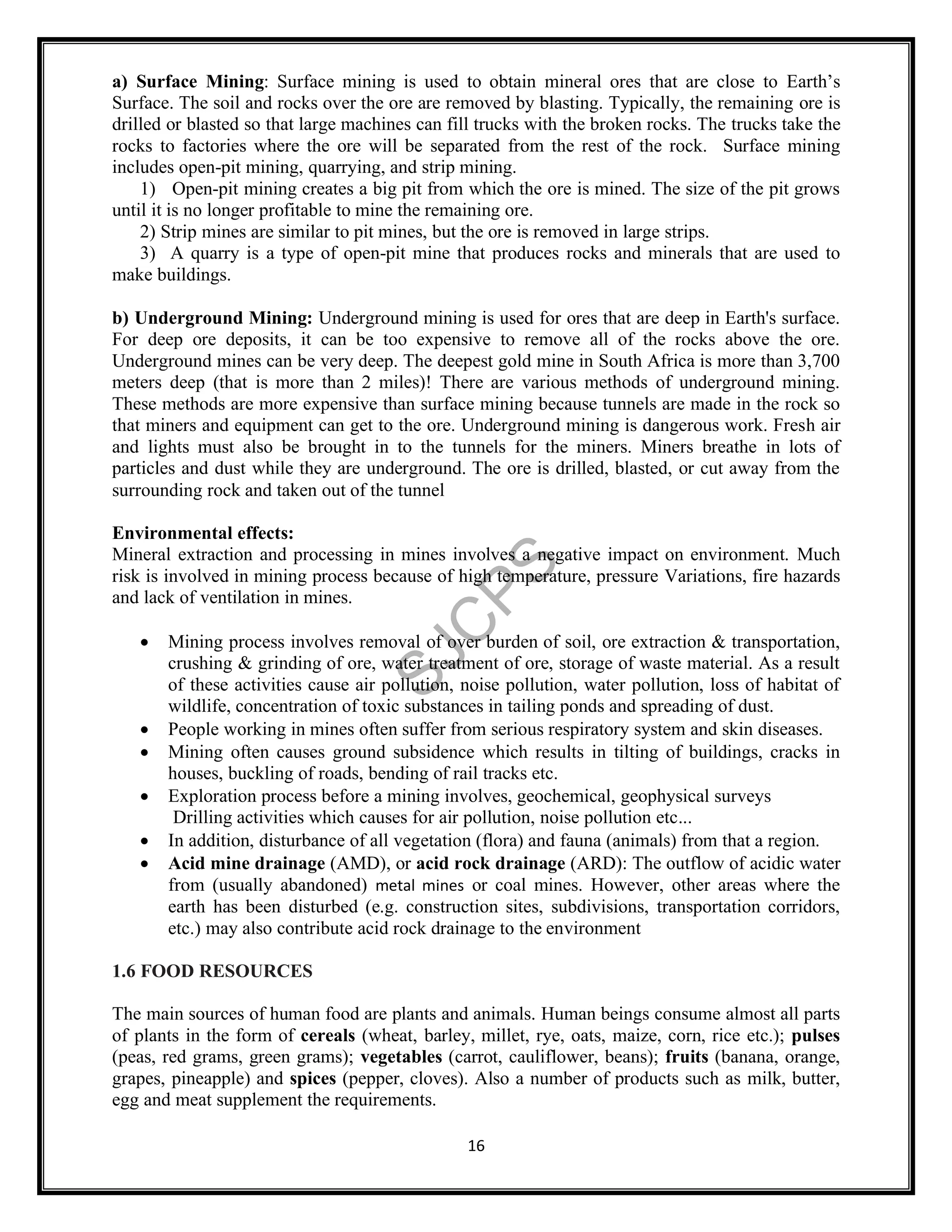 Environmental science 1.What is environmental science and components of environmental science 2 ...
