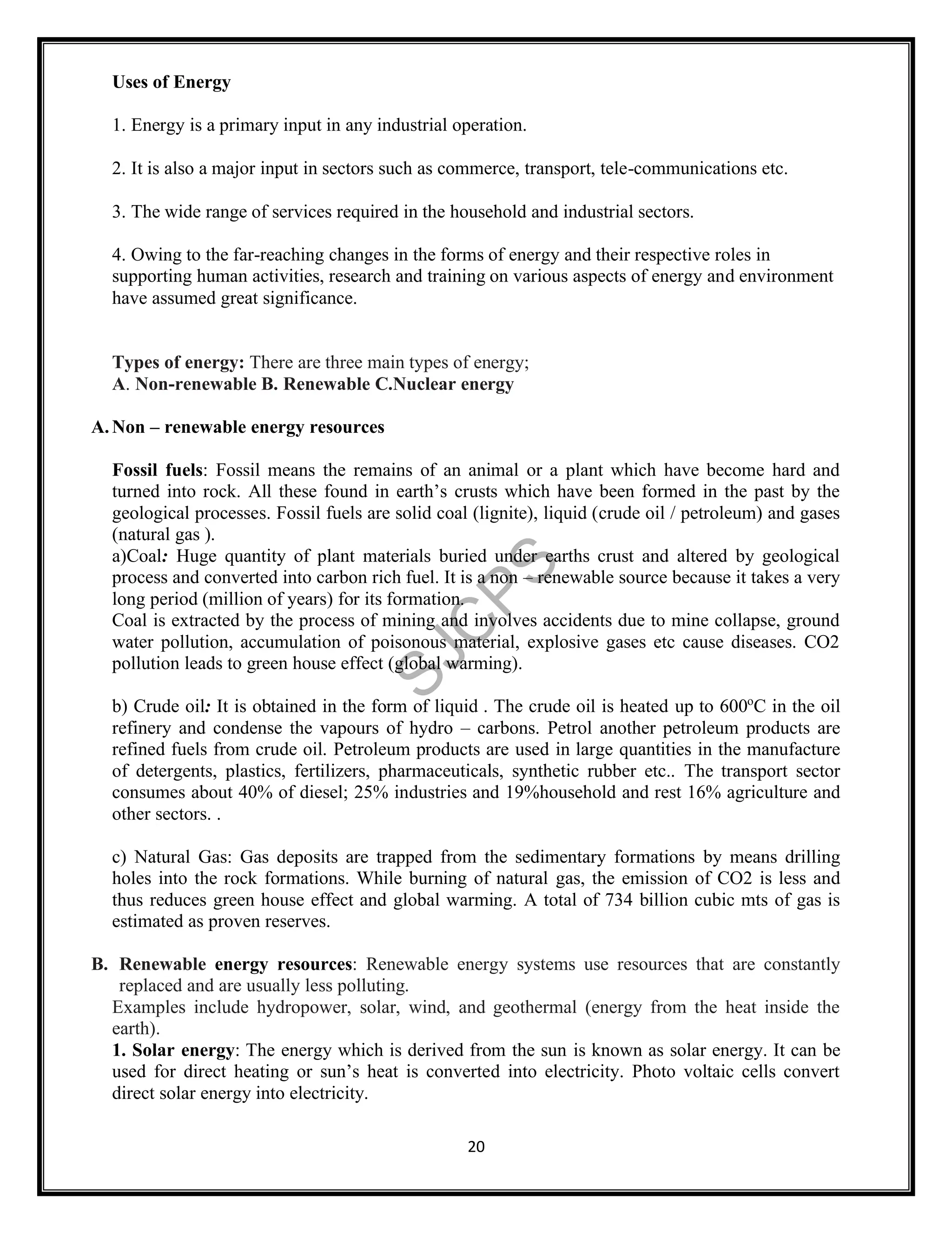 Environmental science 1.What is environmental science and components of ...