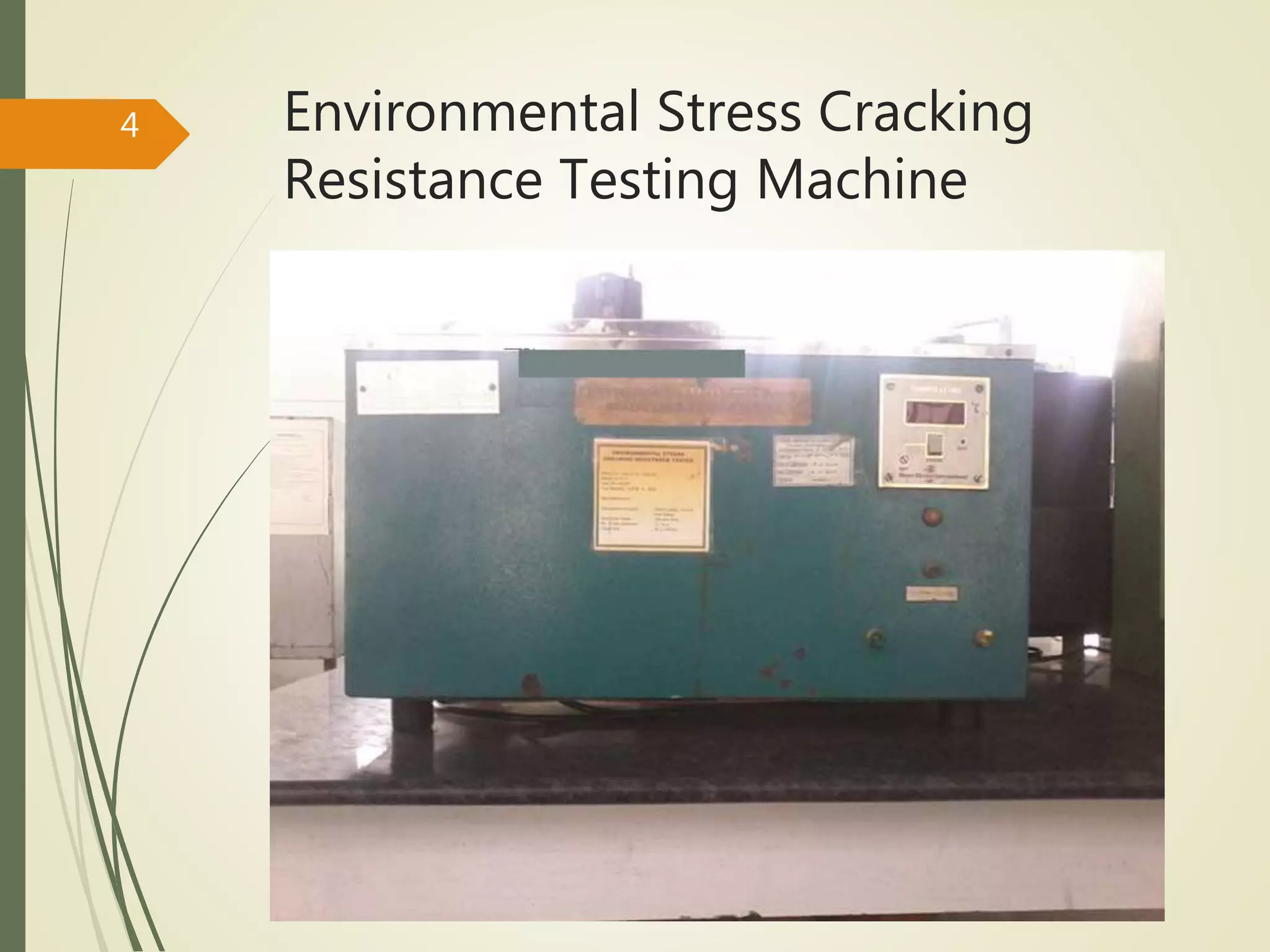 Environmental stress cracking resistance | PPTX