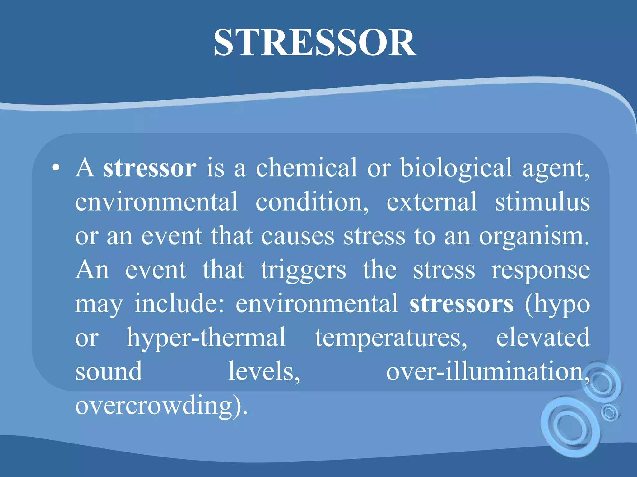 Environmental stressors | PPTX