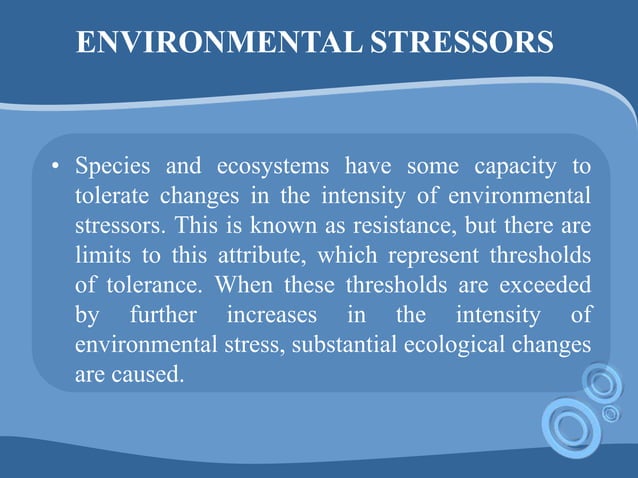 Environmental stressors | PPTX