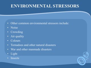 Environmental stressors | PPTX