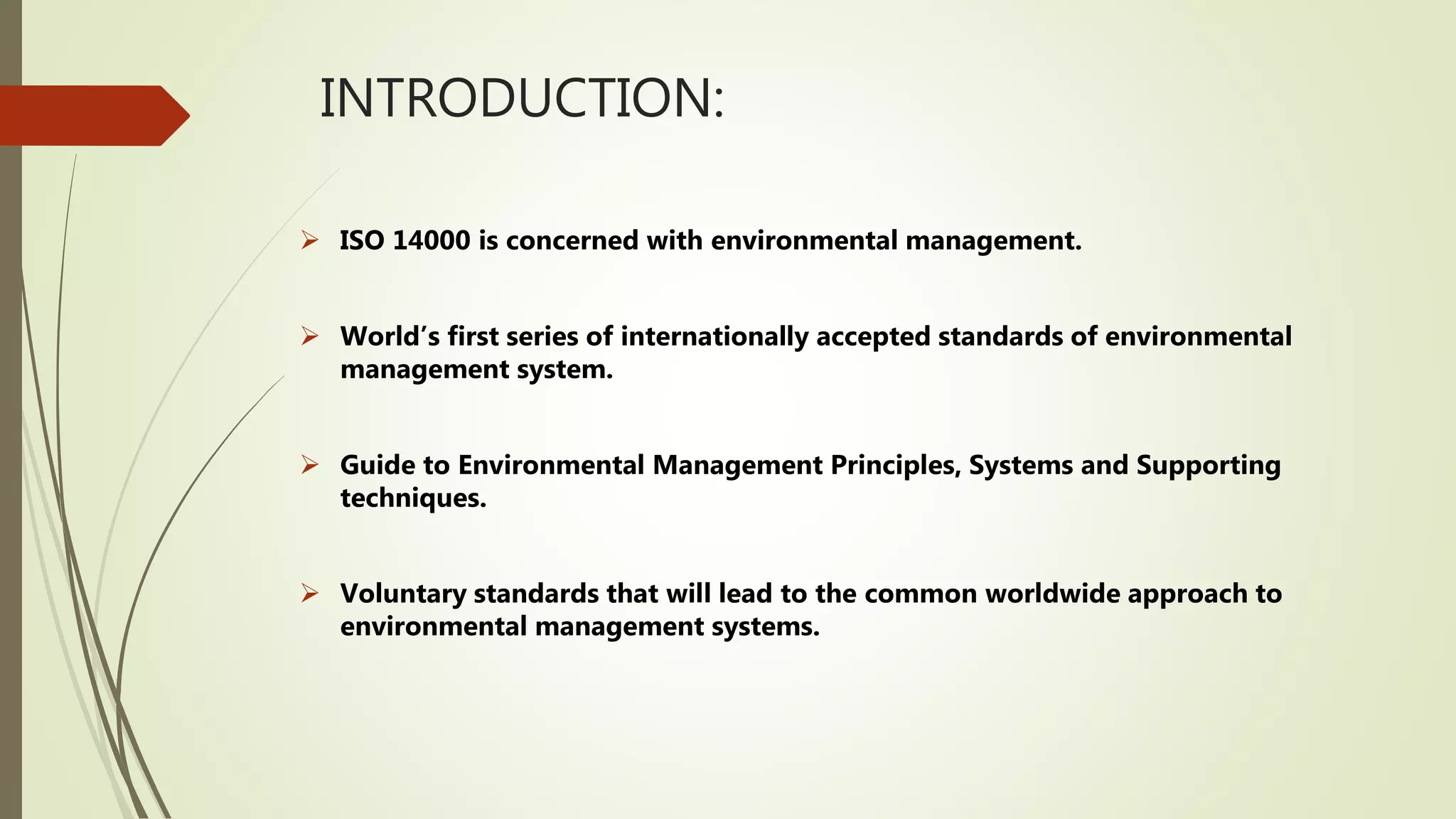ISO 14000 Environmental Management System | PPTX