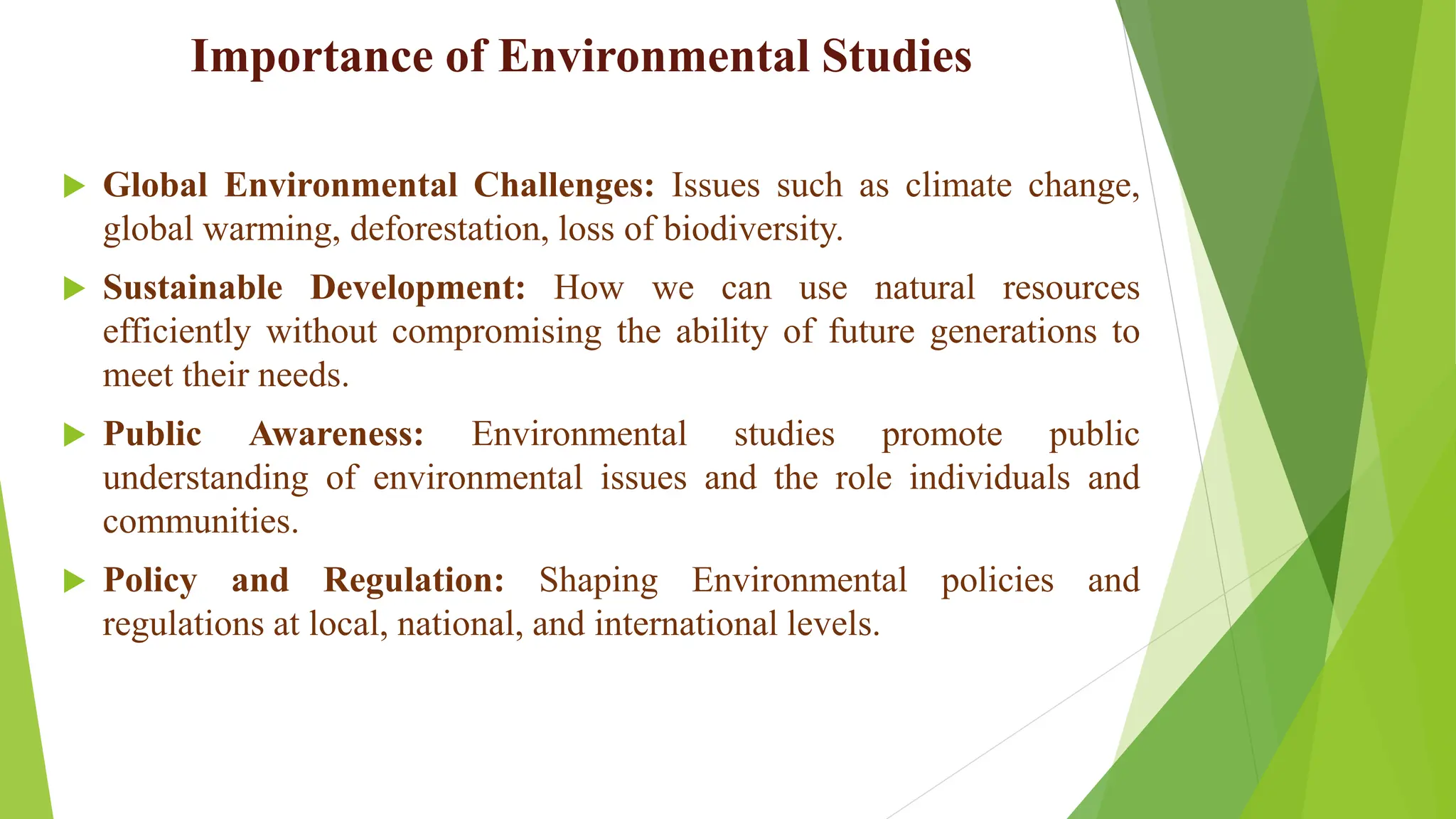 Environmental Studies ppt for engineering | PDF