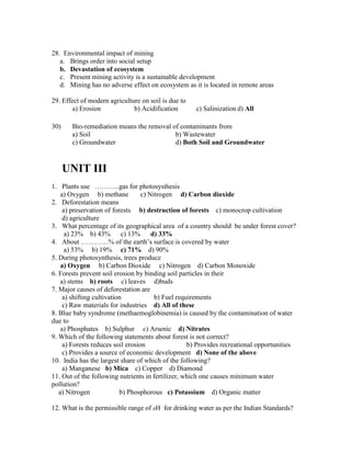 Environmental studies questions &Answers.doc