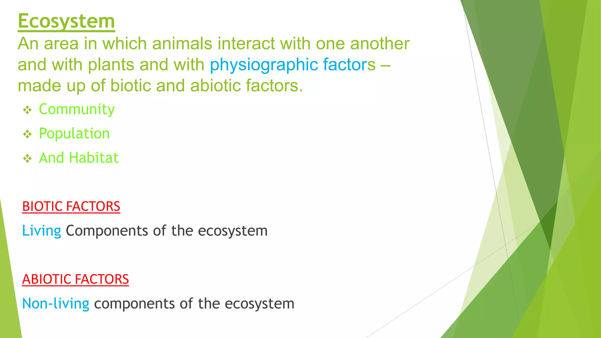 Environmental studies slides, grade 10 | PPTX