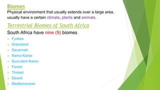 Environmental studies slides, grade 10 | PPTX