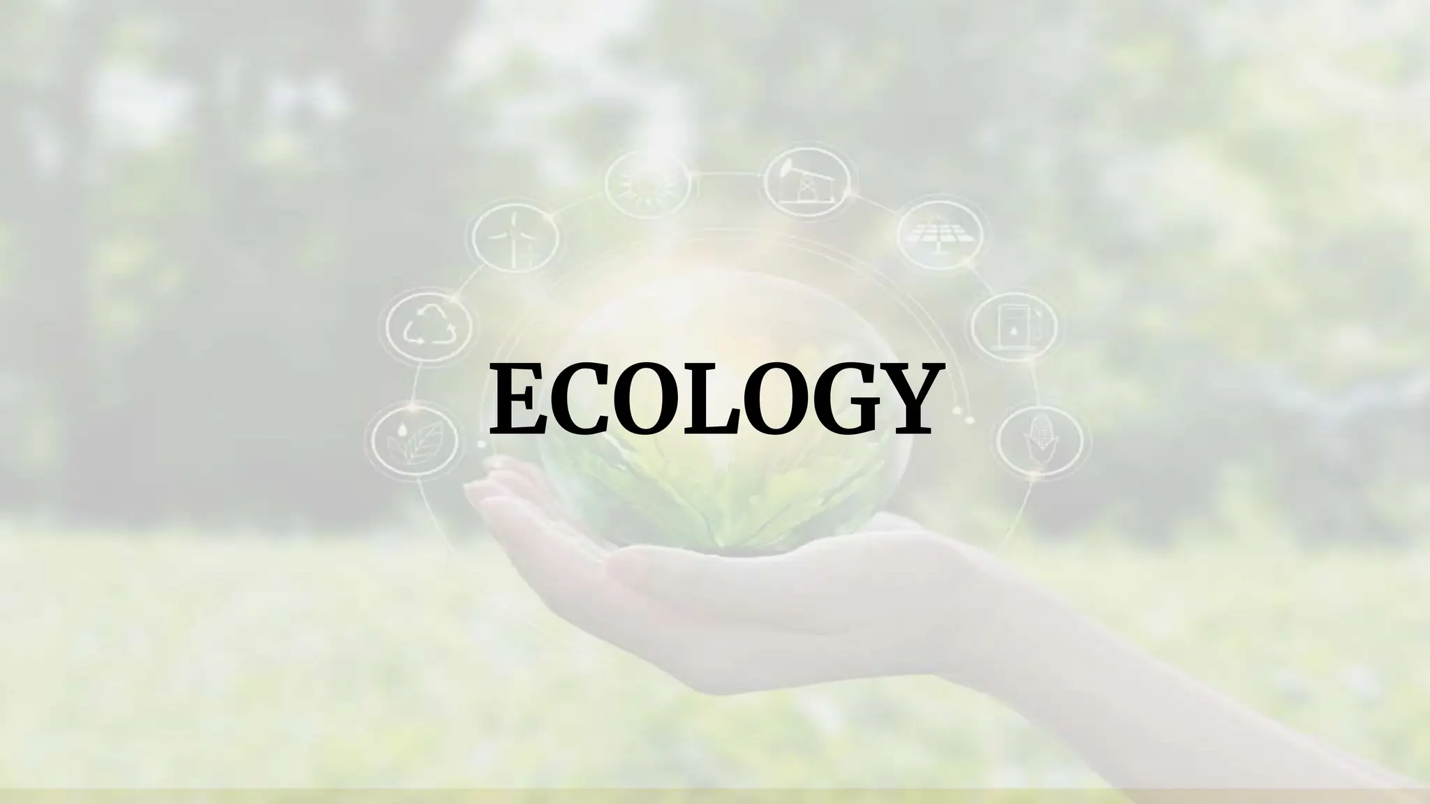 Environmental Studies- 2 ( Introduction to Ecology) | PPT