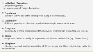 Environmental Studies- 2 ( Introduction to Ecology) | PPT