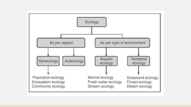 Environmental Studies- 2 ( Introduction to Ecology) | PPT