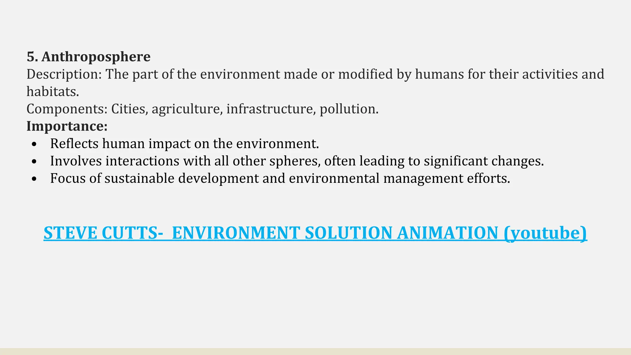 Environmental Studies- 3 (Introduction to Environment) | PPT