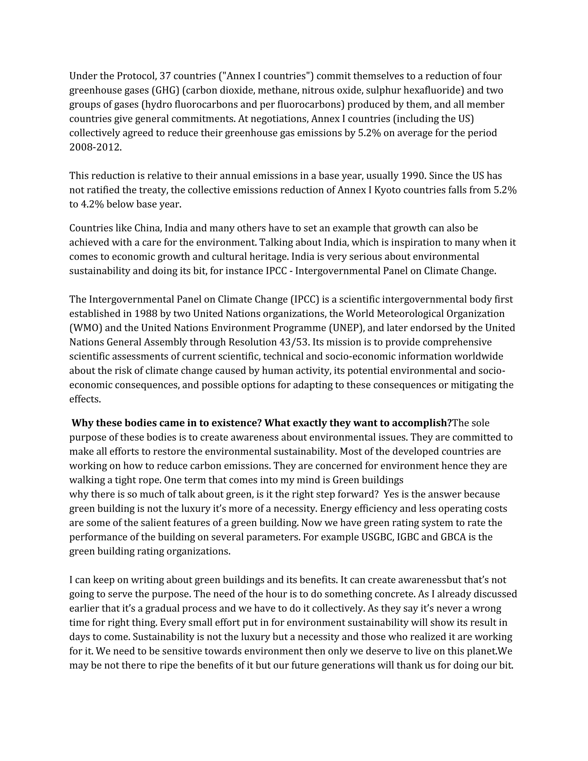 Environmental sustainability and economic growth | DOCX