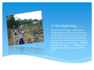 The Development of Our Gully and Environmental Sustainability at GK | PPT