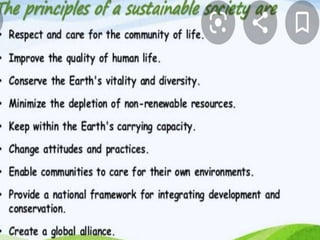 Environmental sustainability ppt | PPTX