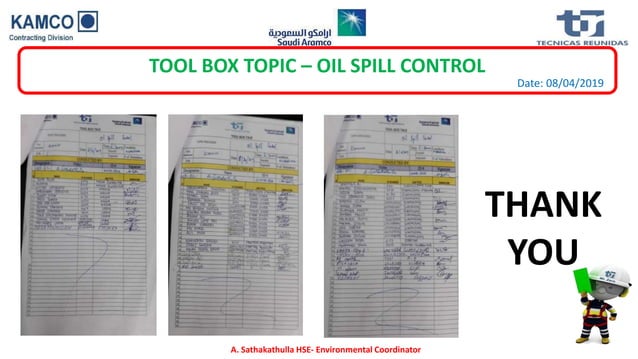 Environmental TBT oil spill control . april 2019. | PPTX | Indoor ...