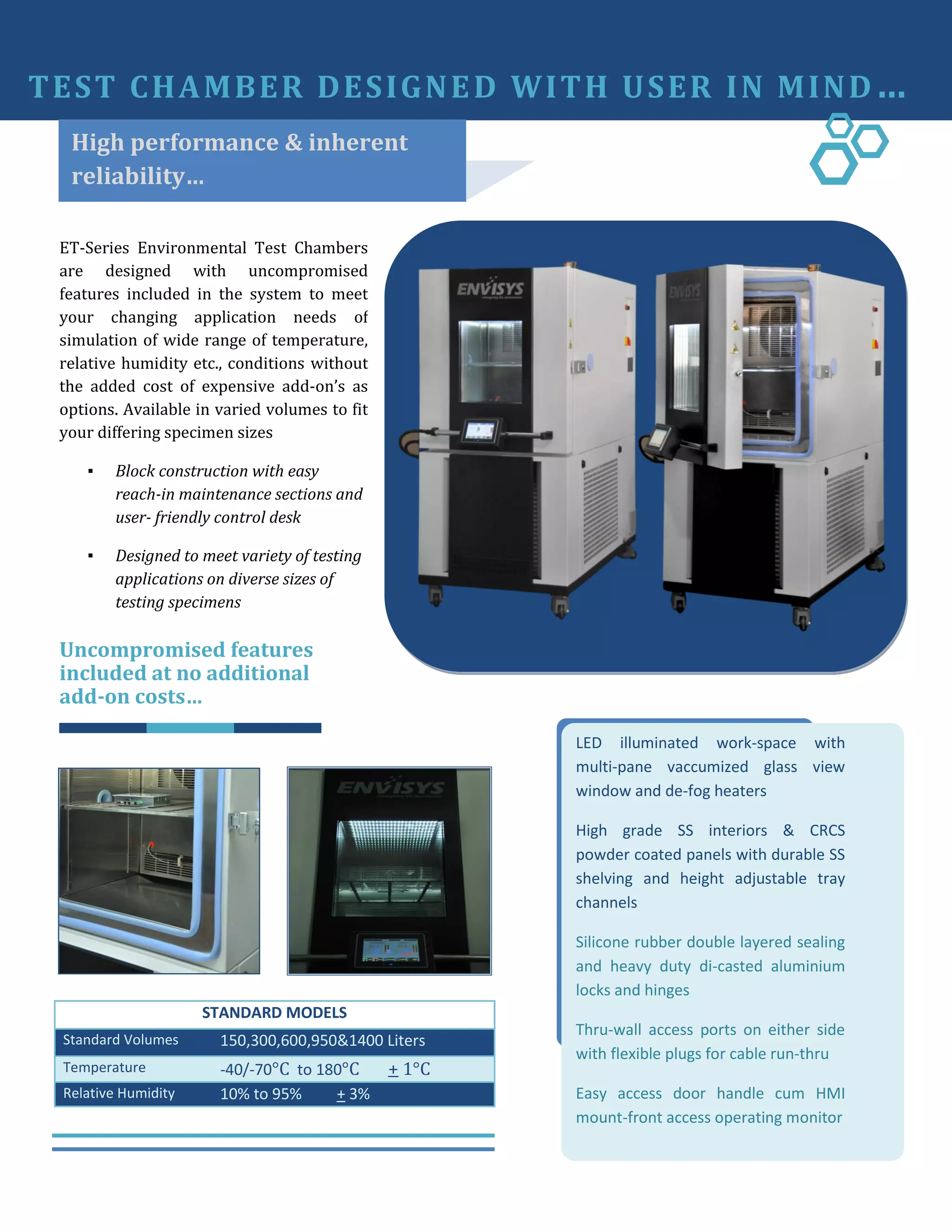 Environmental Test Chamber | PDF