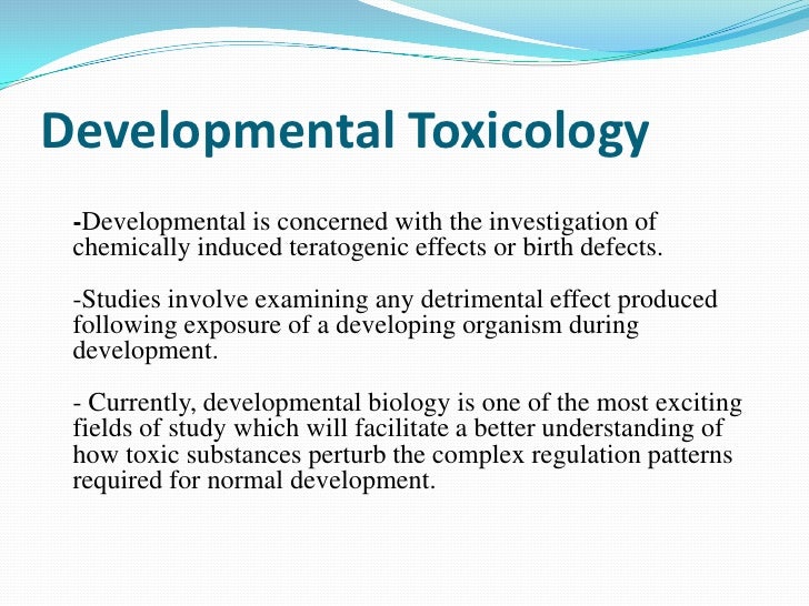 Environmental toxicants and human exposure