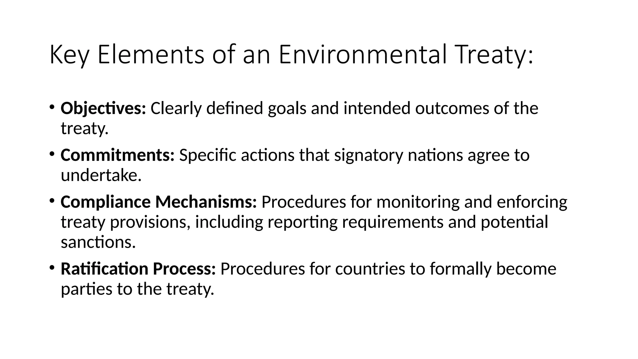 Environmental Treaties, Guidelines, Standards note.pptx