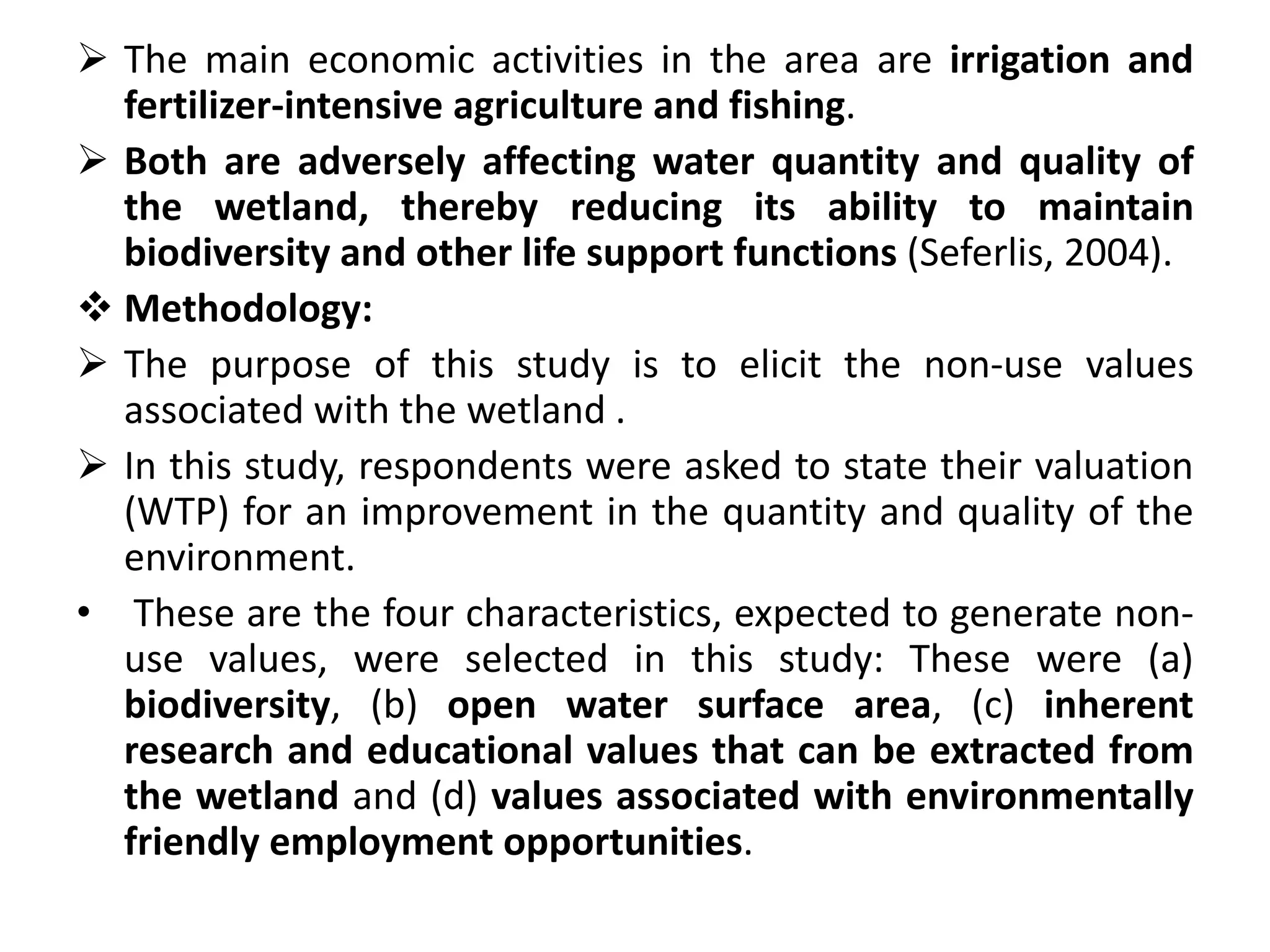 Environmental valuation techniques a review | PPTX