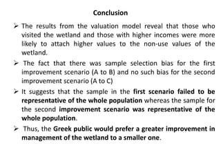 Environmental valuation techniques a review | PPTX