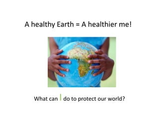 Unit 1: Environmental Wellness | PPT