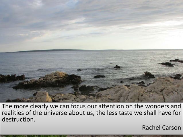 Environmental Wisdom, beautiful skies of island Pag | PPTX