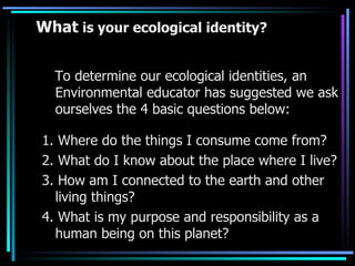 Environmental worldview short | PPT