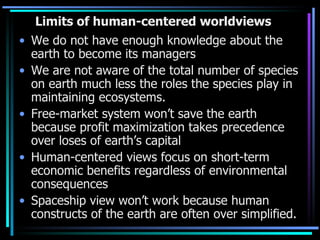 Environmental worldview short | PPT