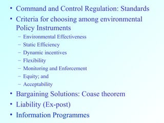 Environment and development | PPT