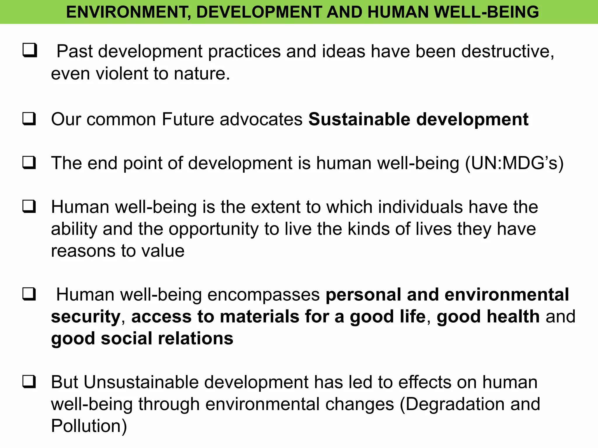 Environment and development(1) | PPTX