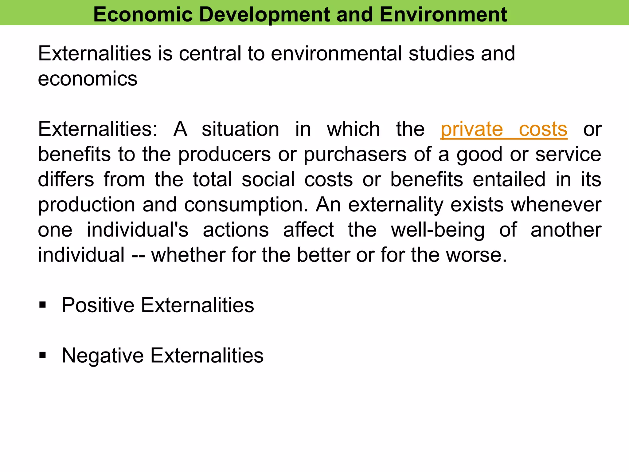 Environment and development(1) | PPTX