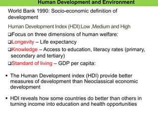Environment and development(1) | PPTX