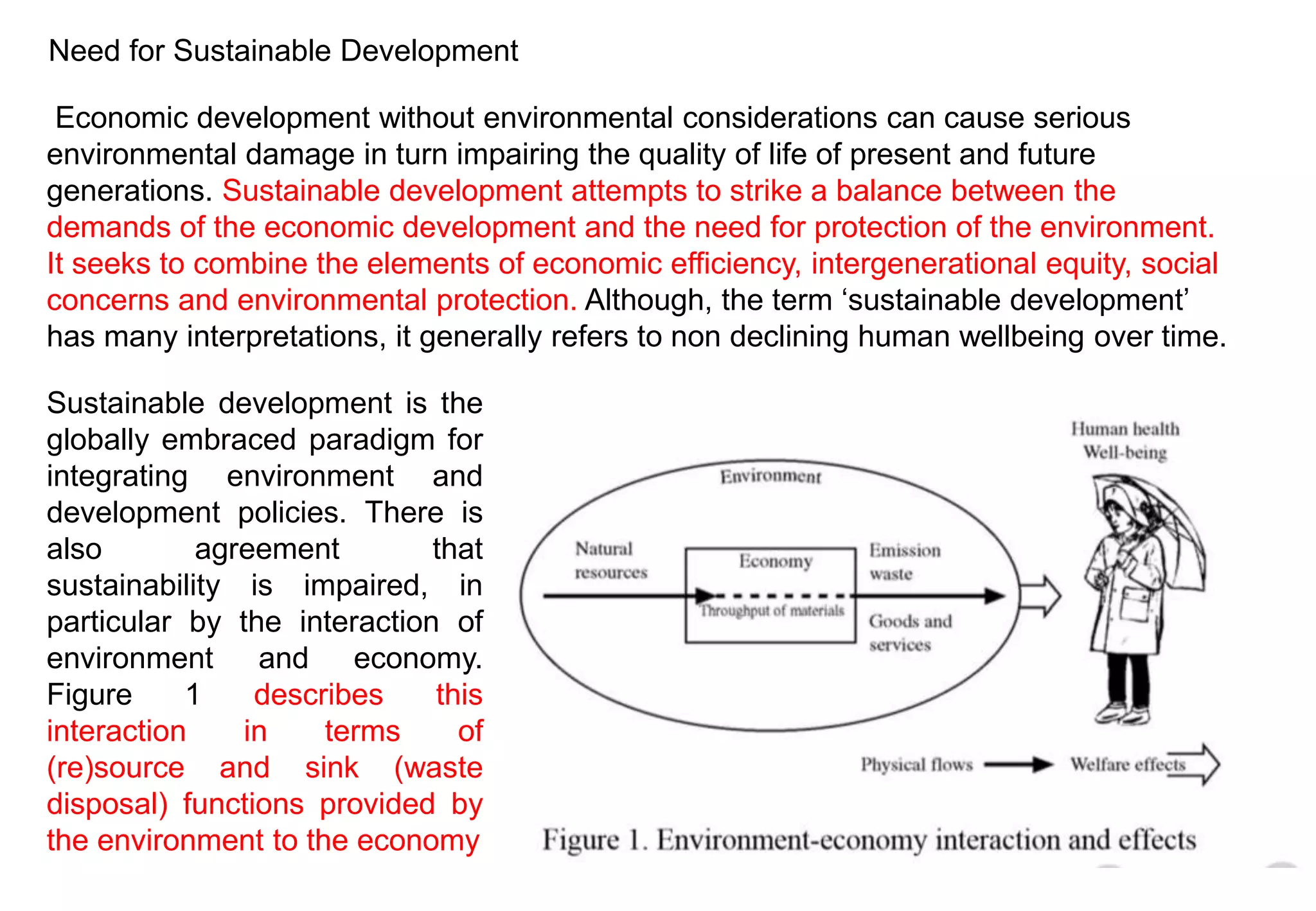 Environment and Economy Interaction | PPTX