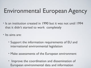 Environment and energy in europe | PPT