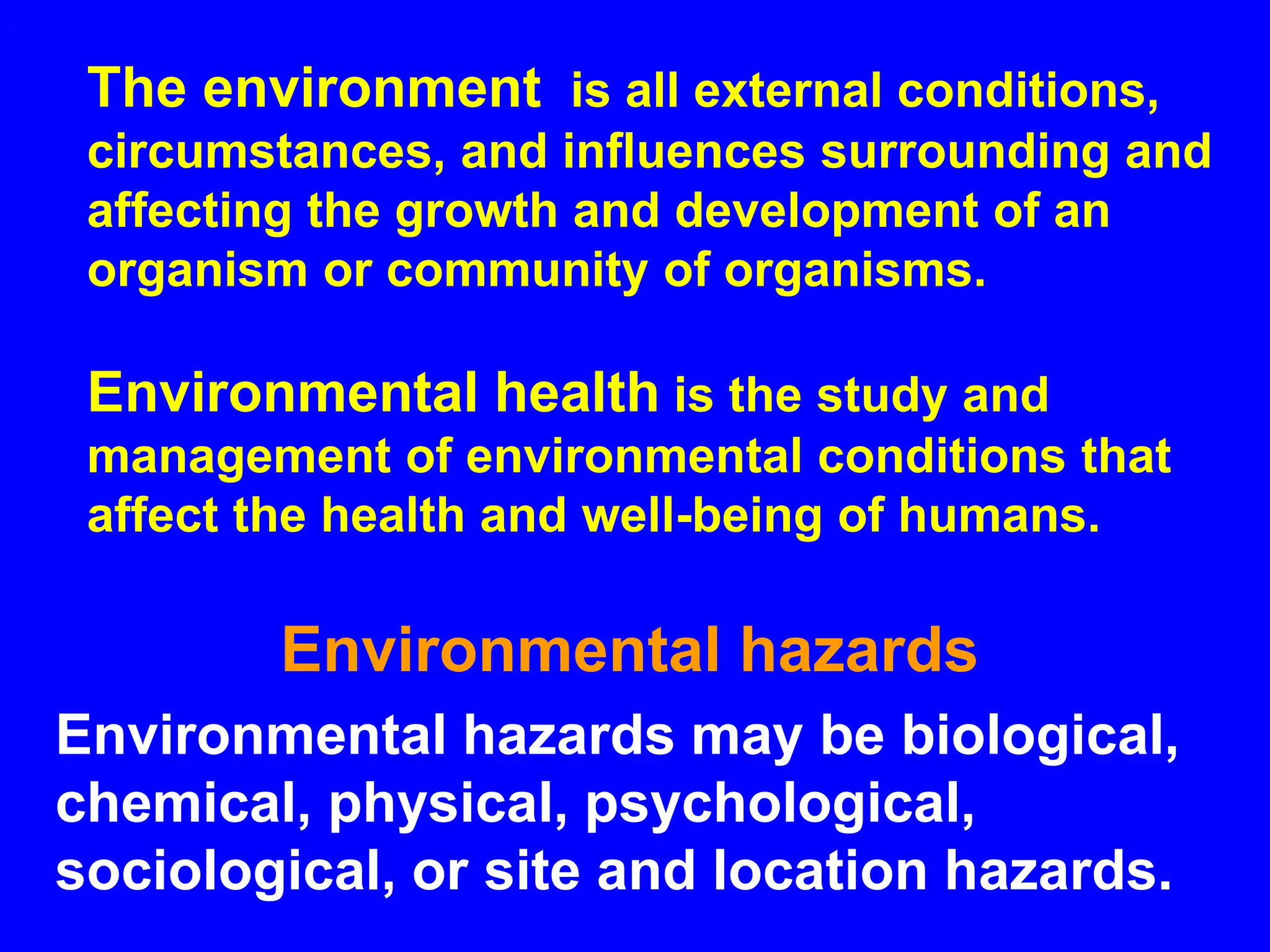 Environment and Health a brief presentation.ppt