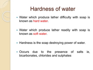 Environment and health water | PPTX