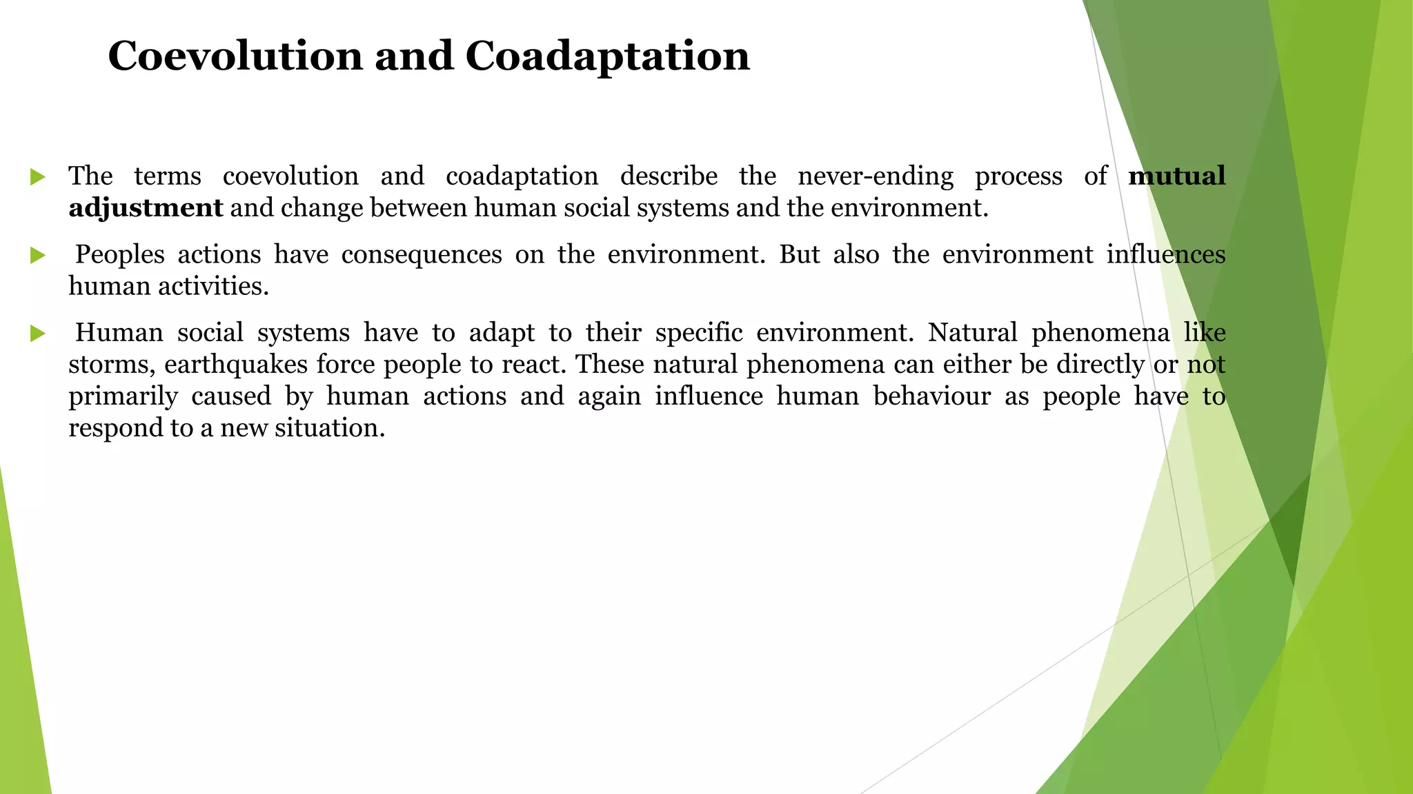 Environment and human interaction | PPTX