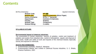 Environment and human interaction | PPTX