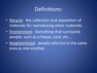 Environment And Society | PPTX