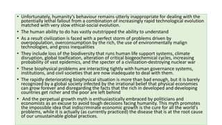 Environment and society | PPTX