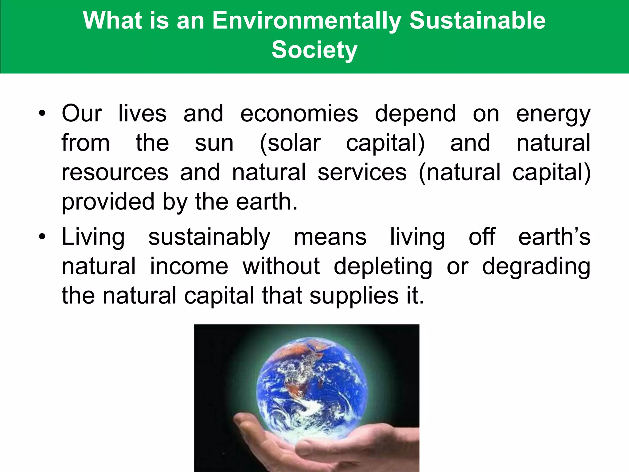 Environment and sustainability | PPTX