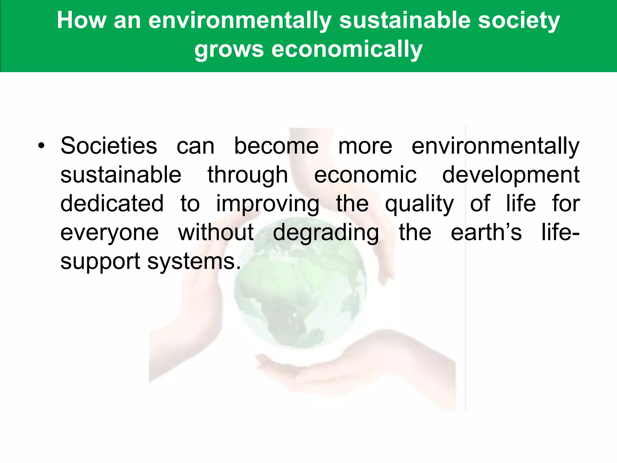 Environment and sustainability | PPTX