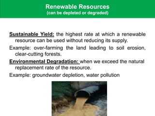 Environment and sustainability | PPTX