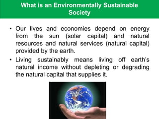 Environment and sustainability | PPTX