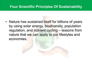 Environment and sustainability | PPTX