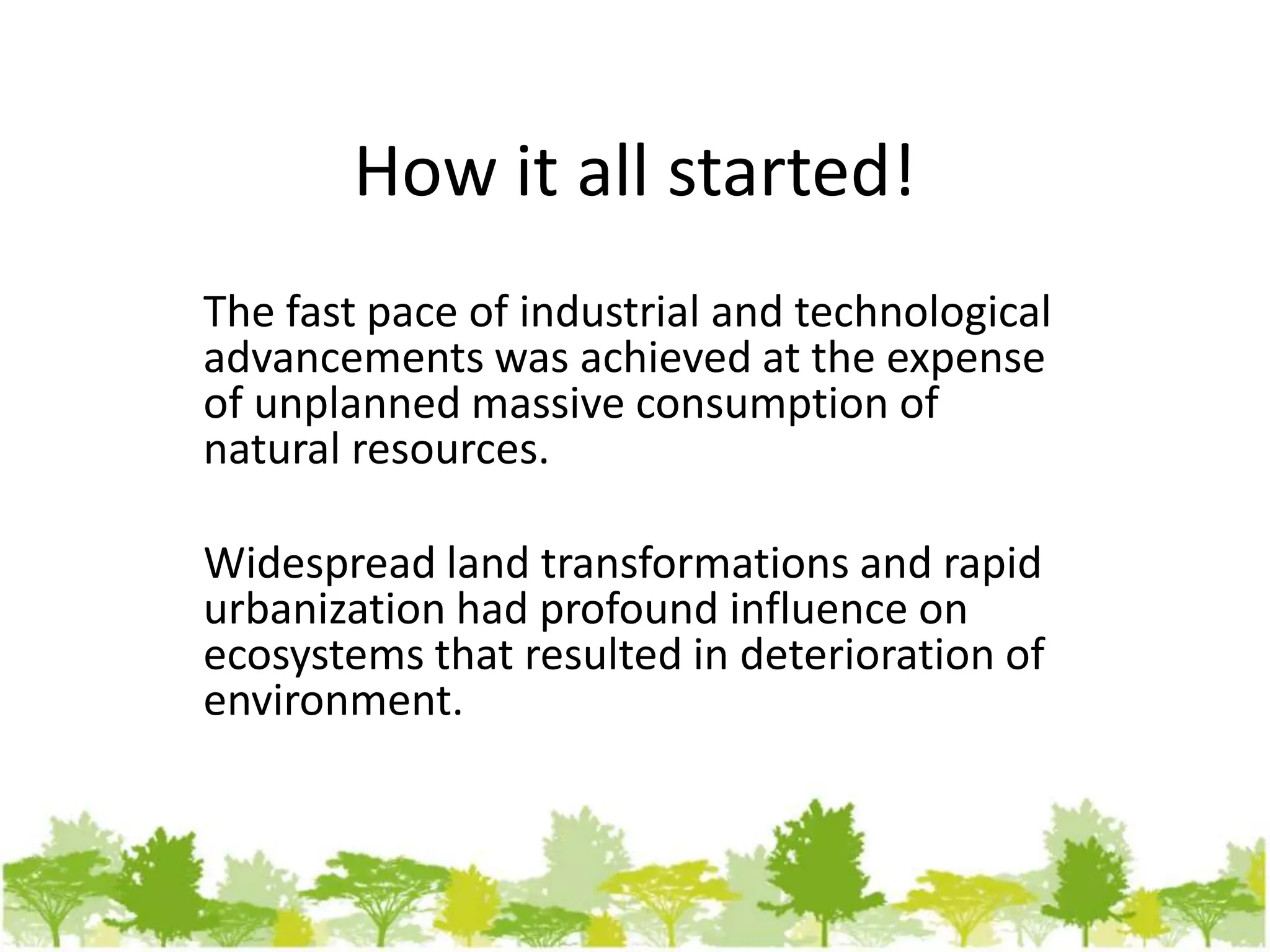 Environment Sector by Rafia Kamal for TLP | PPTX | Environmental ...