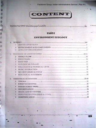 Environment by shankar ias academy | PDF