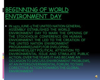 Environment day | PPTX
